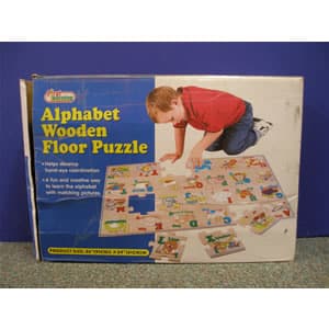 Alphabet Wooden Floor Puzzle