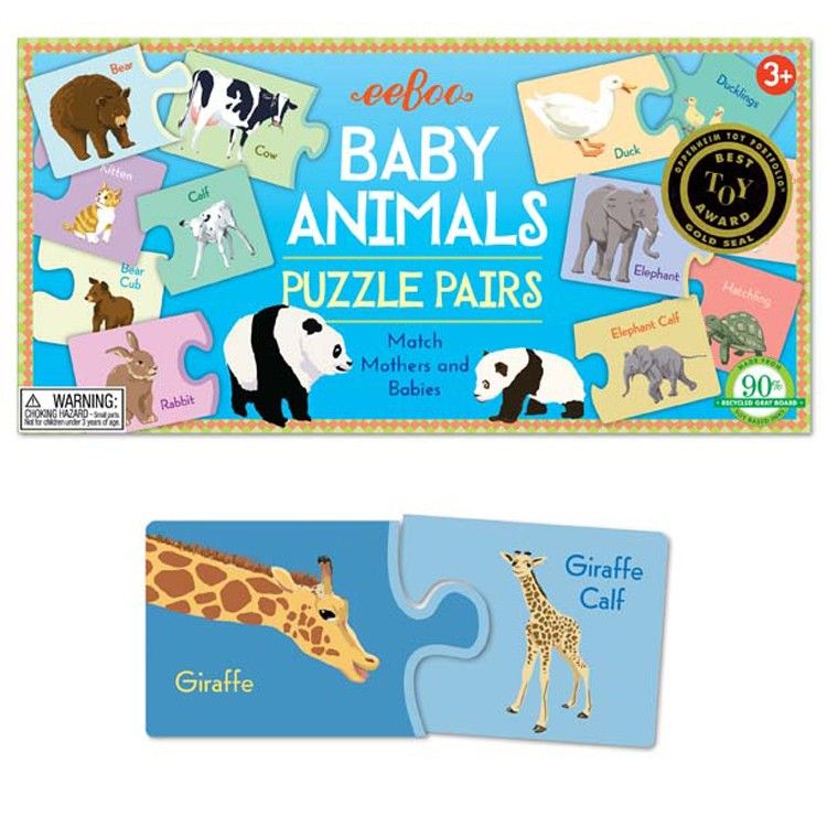 Baby Animals - Puzzle pairs